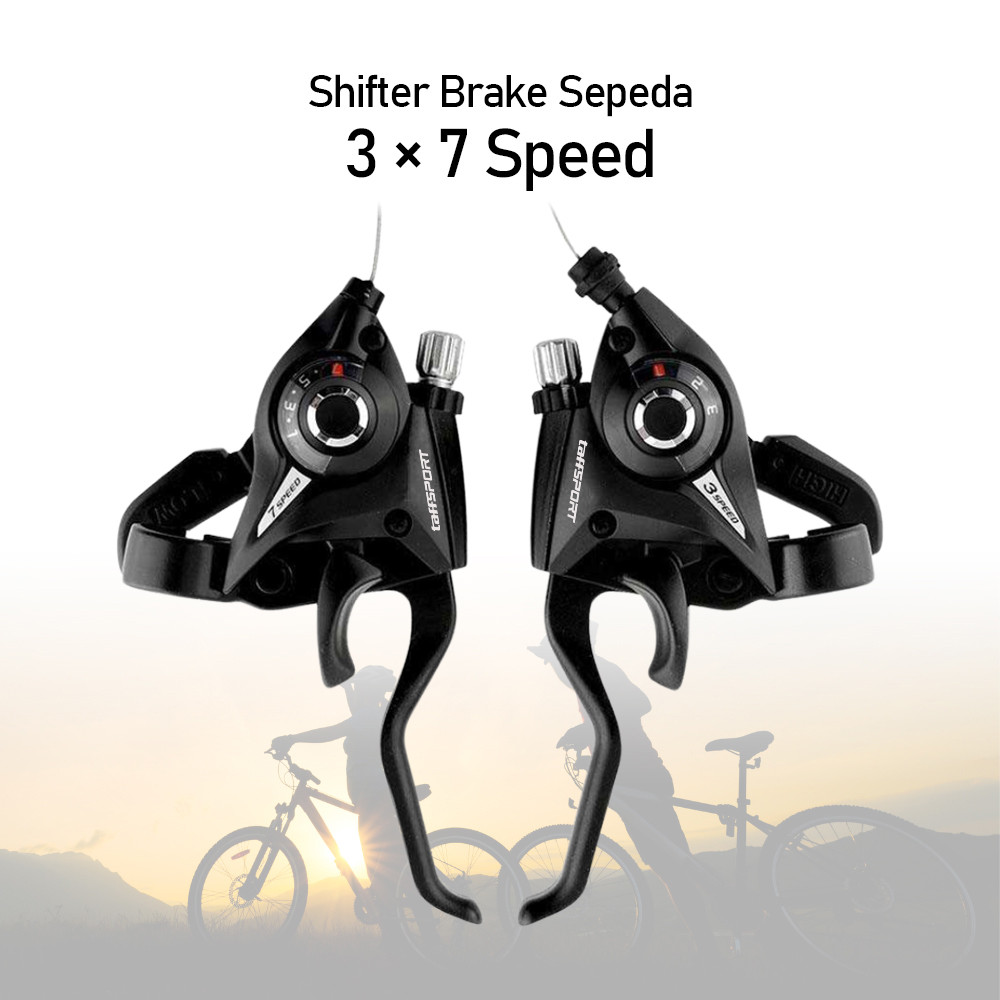 Jual Shifter Sepeda 3x7 Speed – Pengatur Gigi dan Rem Sepeda, Desain ...