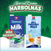 Jual PROMO PAKET 1 PCS DIAMOND MILK UHT FULL CREAM 1 LT DAN 1 PCS ...