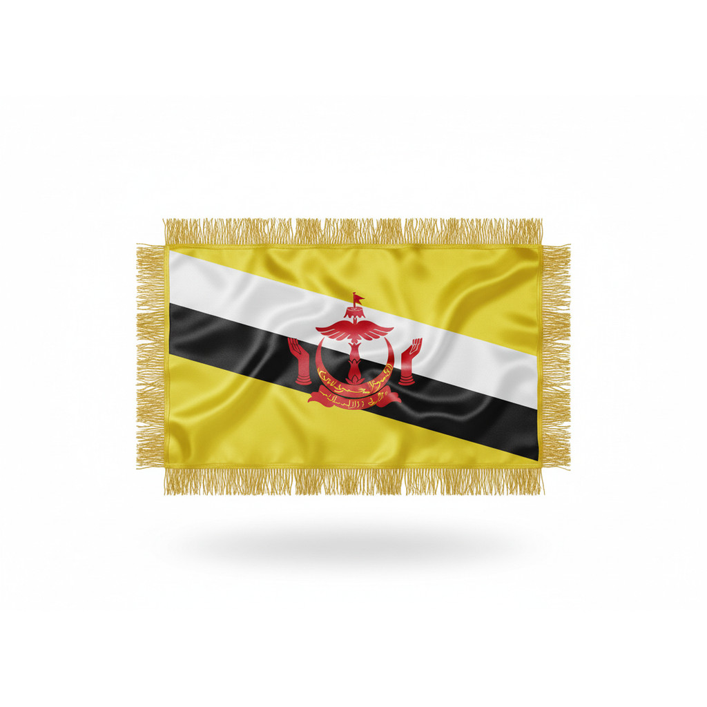 Jual Bendera Pataka Full Rumbai Brunei Darussalam Bahan Tc Mirror ...