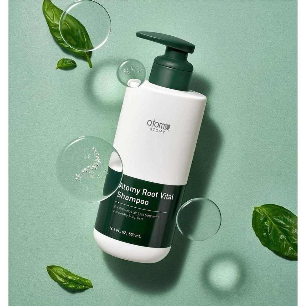 Jual Atomy Root Vital Shampoo isi 500 ml Intensive Hair Loss Care ...