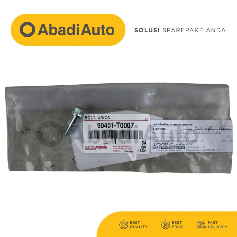 Jual Baut Injector Solar Pipa Cacing Hilux 2Gd 90401-T0007 Astra ...