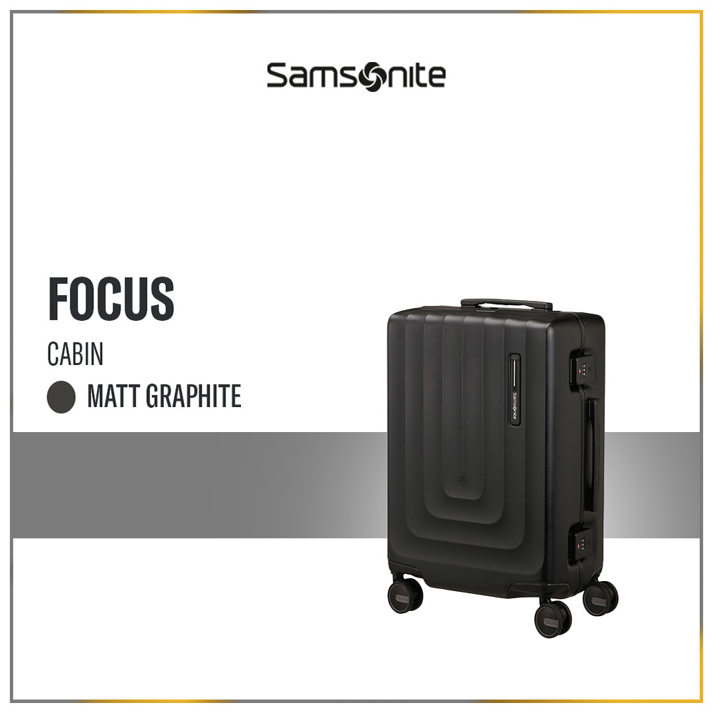 Jual Samsonite Koper Hardcase Focus Spinner Cabin 20 Inch - Matt ...