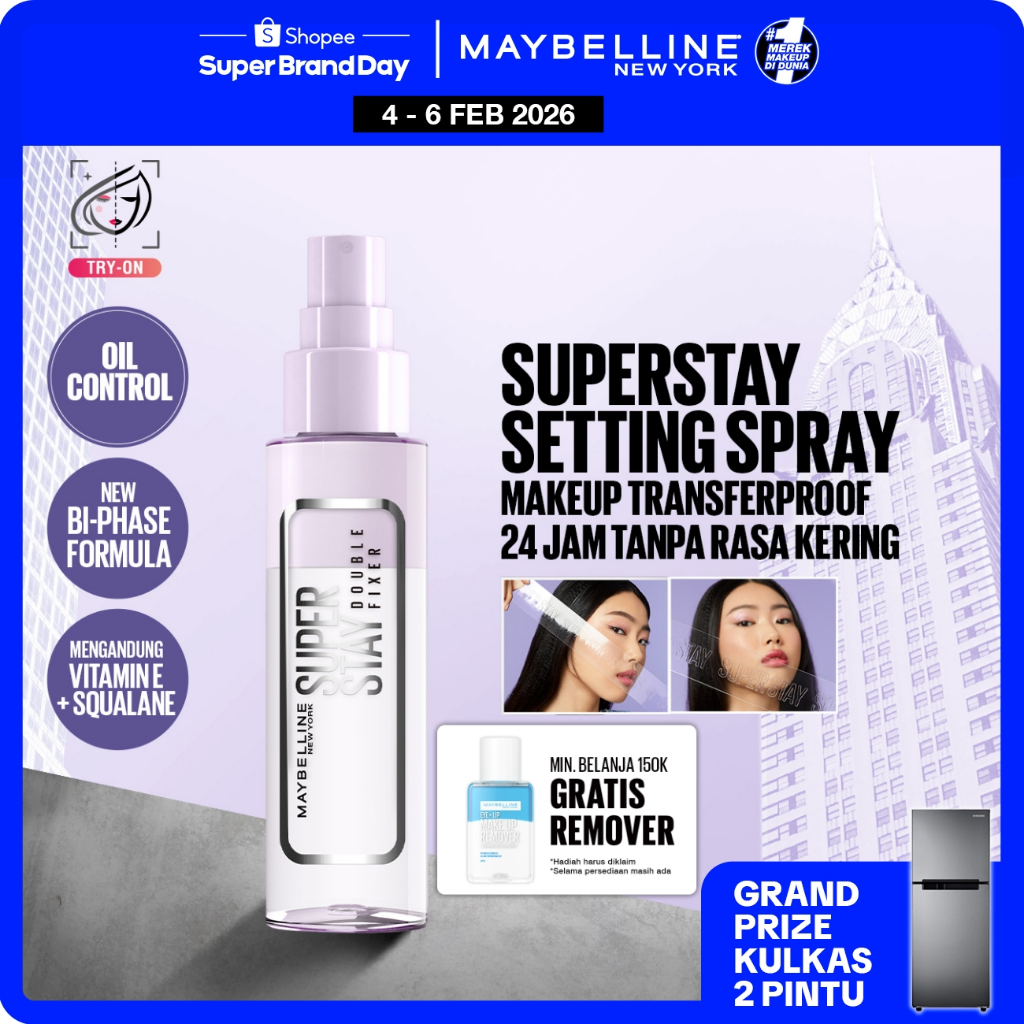 Jual MAYBELLINE OFFICIAL Superstay Unbreakable Set - Superstay Setting ...