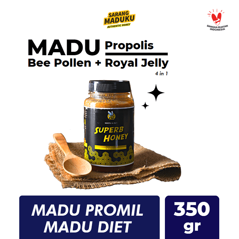 Jual Sarang Maduku - Madu Royal Jelly Bee Pollen Propolis - Madu Super ...