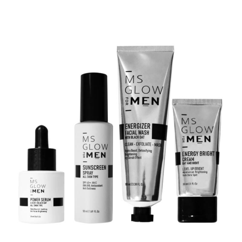 Jual MS Glow Men Paket Lengkap 4 in 1 Original Skincare Pria ...