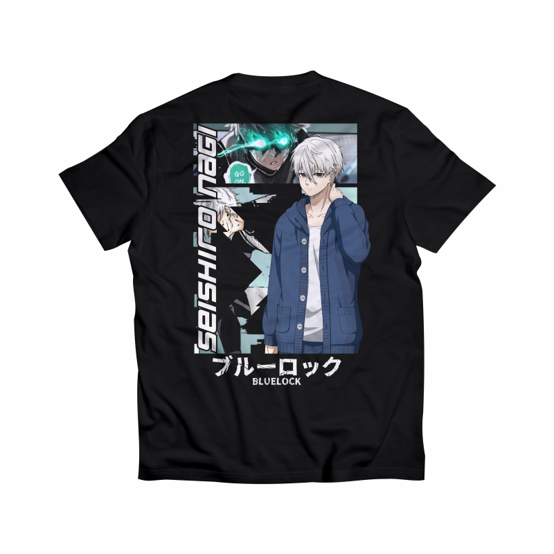 Jual Kaos Sheshiro Nagi Blue Lock 08 Baju Anime katun 24s Jepang T ...
