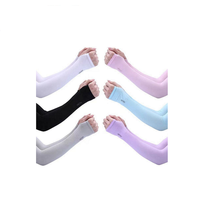 Jual Manset Tangan Handsock Pria Wanita Polos Panjang Mangset Jempol ...