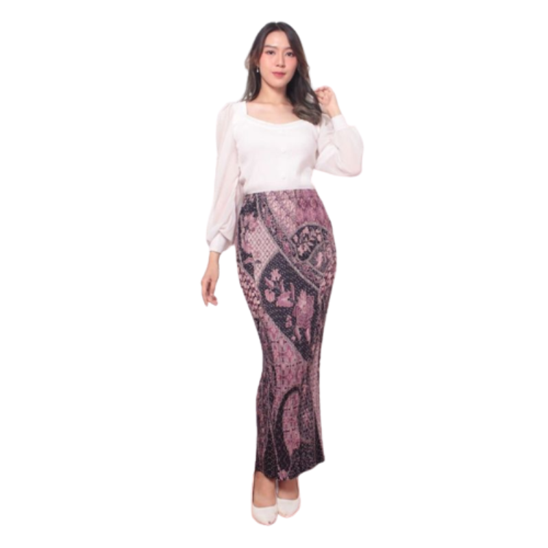 Jual rok plisket/rok plisket batik/rok kebaya/-REAL PICT ROK PLISKET ...
