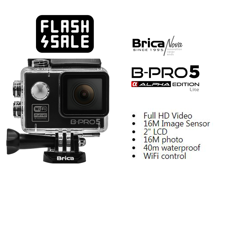 Jual Action Camera Wifi Brica Bpro 5 Alpha Edition Lite - AE LITE ...