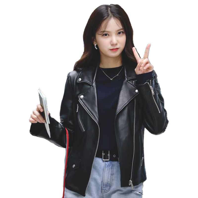 Jual JNK x YUJIN - Jaket Wanita Kulit Sintetis Viena Grade A Custom ...