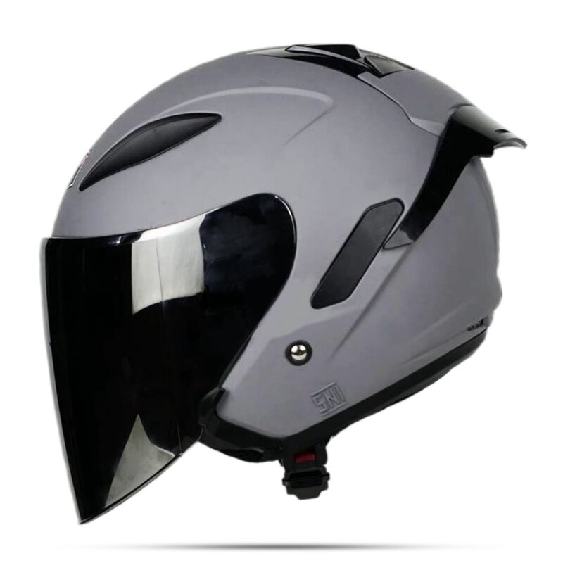 Jual Helm Half Face KBS N1 Solid Paket Ganteng / Helm Pria Dan Wanita ...