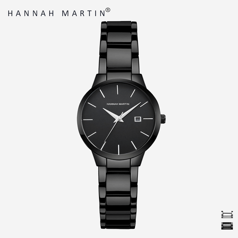 Jual HANNAH MARTIN Jam Tangan Wanita 100% Original Business Tanggal ...