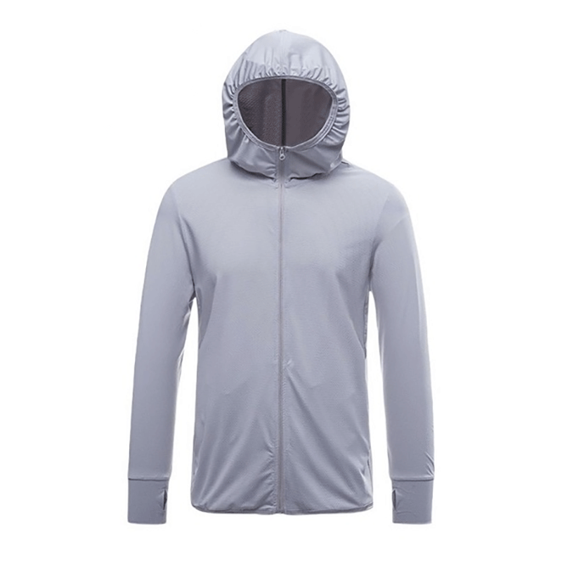 Jual ORZUV Jaket Anti UV Pria Hoodie Olahraga Sun Protection (UPF50+ ) | Shopee Indonesia