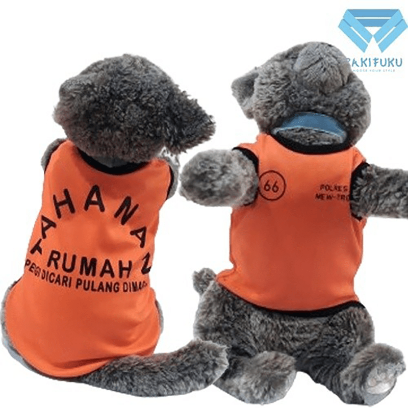 Jual Baju Kucing Lucu Murah Motif Model Tahanan Rumah Lapas Cowo Cewe ...