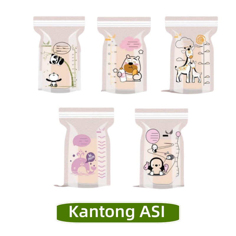 Jual 150ml dan 250ml Kantong ASI Breast Milk Plastik Asi Double Lock ...