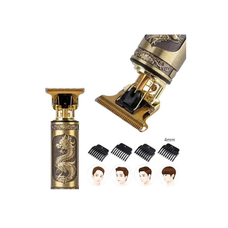 Jual Alat Cukur Jenggot/Mesin Cukur Rambut Listrik/USB Rechargeable Razor/naga T9 Vintage Alat ...