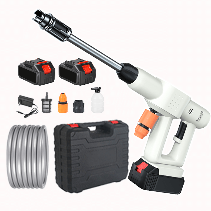 Jual Reaim alat cuci mobil cordless 600w 120Bar jet cleaner mesin cuci ...