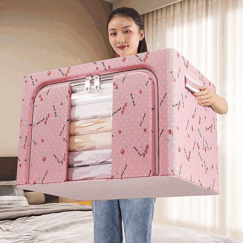 Jual 66L/100L/150L kotak penyimpanan baju storage box organizer pakaian ...