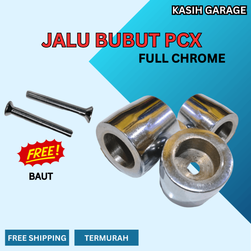 Jual JALU PCX BUBUT VARIO 160 BEAT DELUXE BEAT STREET 2020-2023 GENIO ...