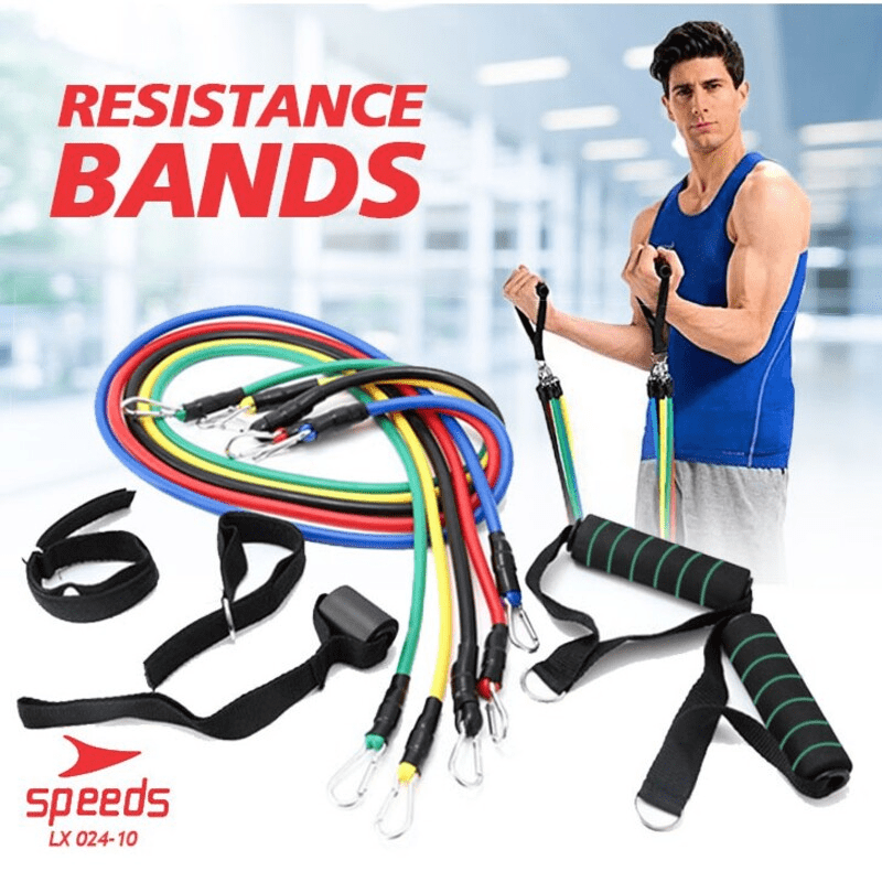 Jual SPEEDS Resistance Band Fitness Tali Gym Yoga Loop Stretching Pull ...