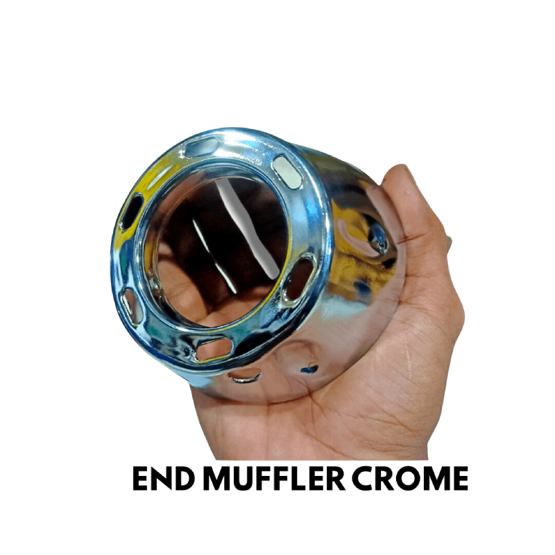 Jual End Muffler CROME end cup moncong knalpot vario 125 150 Pcx ...
