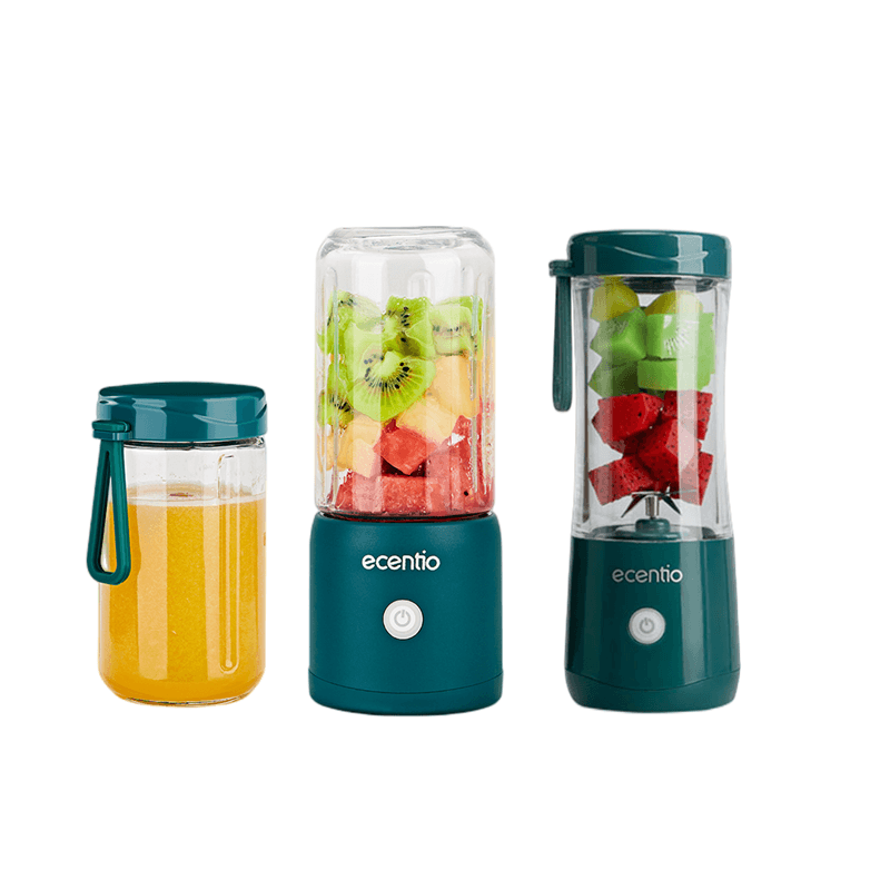 Jual 【SNI】ecentio Blender Portable Mini Juice kaca Blender 10/8/6 Pisau Juicer Portable Usb ...