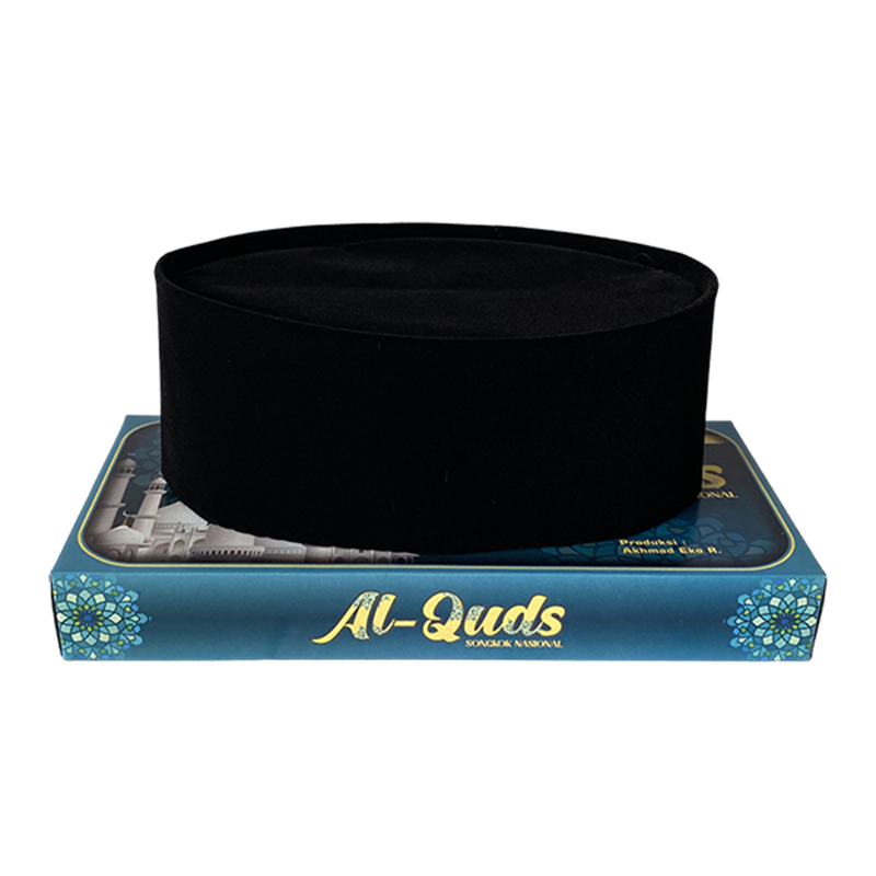 Jual Peci Songkok Hitam Polos Non AC Anti Air Multifungsi Anak Sampai ...