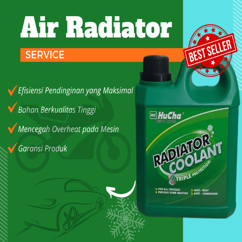 Jual Cairan Pendingin Coolant Air Radiator HuCha | Shopee Indonesia