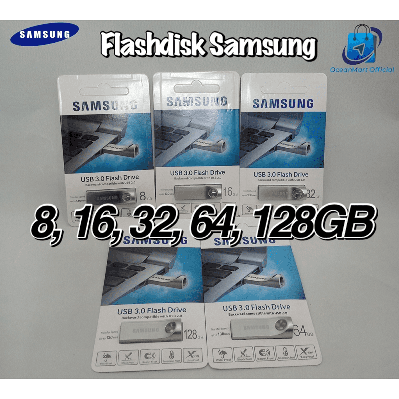 Jual Flashdisk Samsung 8 16 32 64 128 GB Flash Drive Bar Flash Disk USB ...