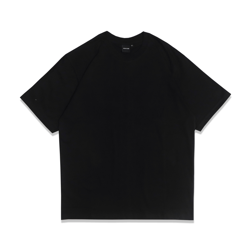Jual Heyplain Kaos Polos Hitam Lengan Pendek - Basic T's Cotton Combed ...