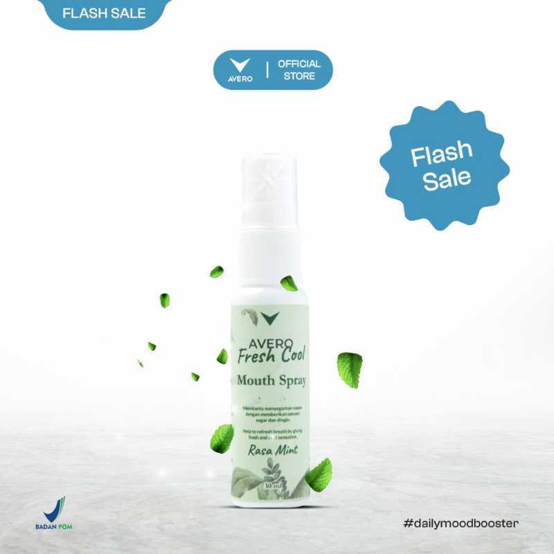 Jual AVERO Fresh Cool Mouth Spray - BPOM Parfum Mulut, Pengharum Mulut ...