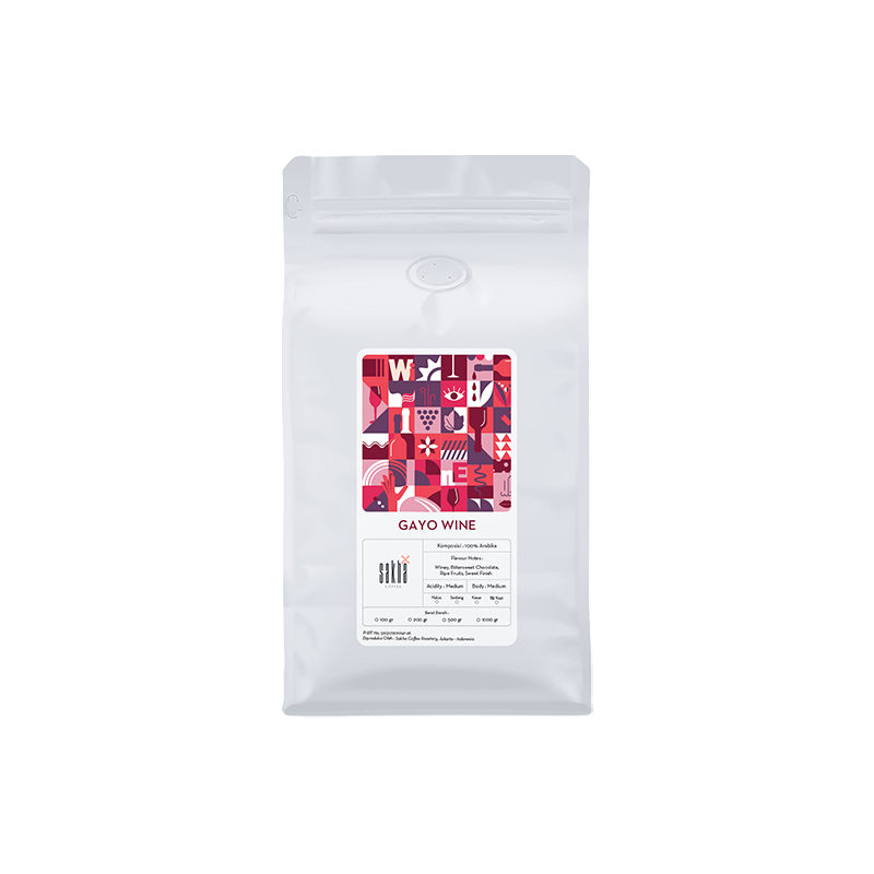 Jual Kopi Arabika Gayo Wine Arabica Coffee 200gr Sakha Roastery Biji ...