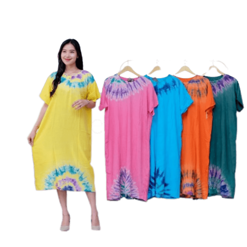 Jual Daster Jumbo Bisa Untuk Busui Bumil Kancing Depan Lengan Pendek ...