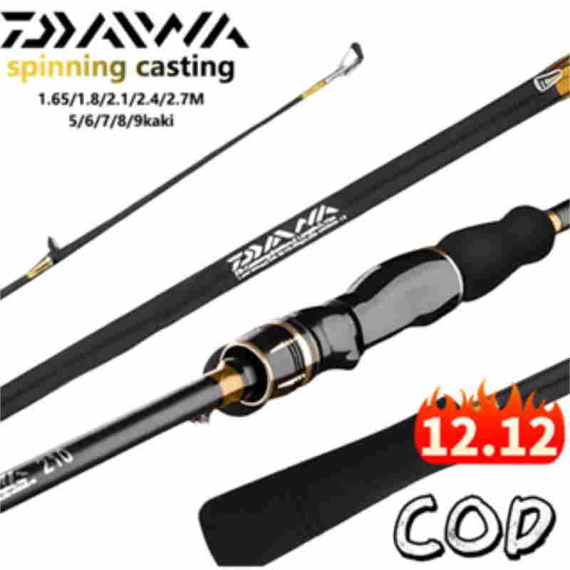 Jual DAIWA Carbon Spinning Rod Casting Rod Ultralight Fishing Rod Combo SET Joran Pancing ...
