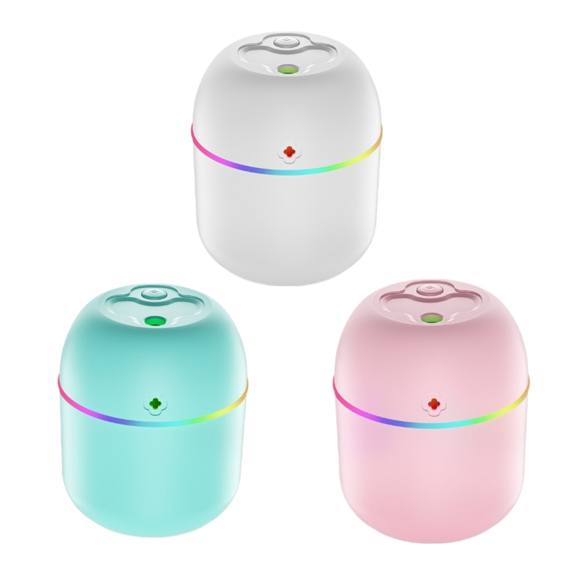 Jual Diffuser Aromatherapy 220 ML with LED Light - Oil Essential Aromatherapy | Shopee Indonesia