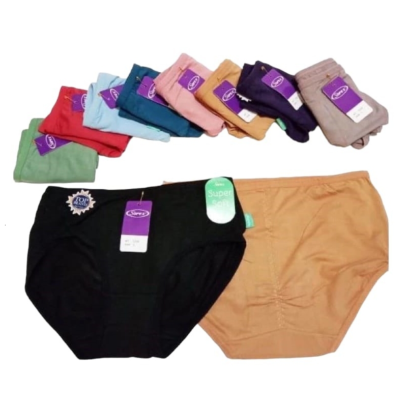 Jual Isi 3 PCS, 6 PCS, 12 PCS Celana Dalam Wanita Sorex 1239 CD Wanita CD Sorex Super Soft ...