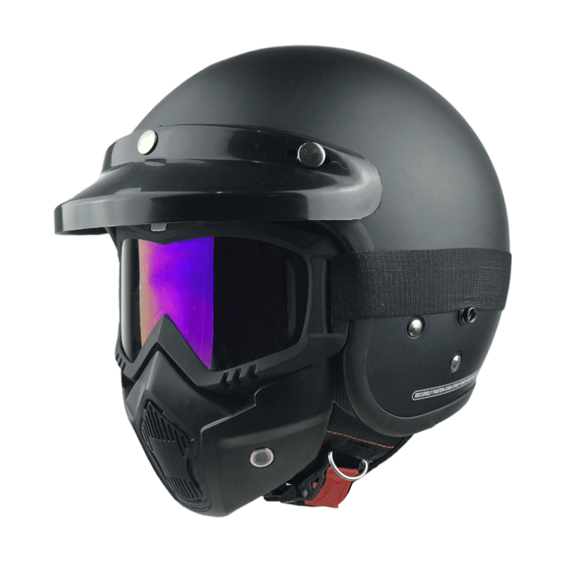 Jual Helm Bogo Retro Goggle Mask SNI | Shopee Indonesia