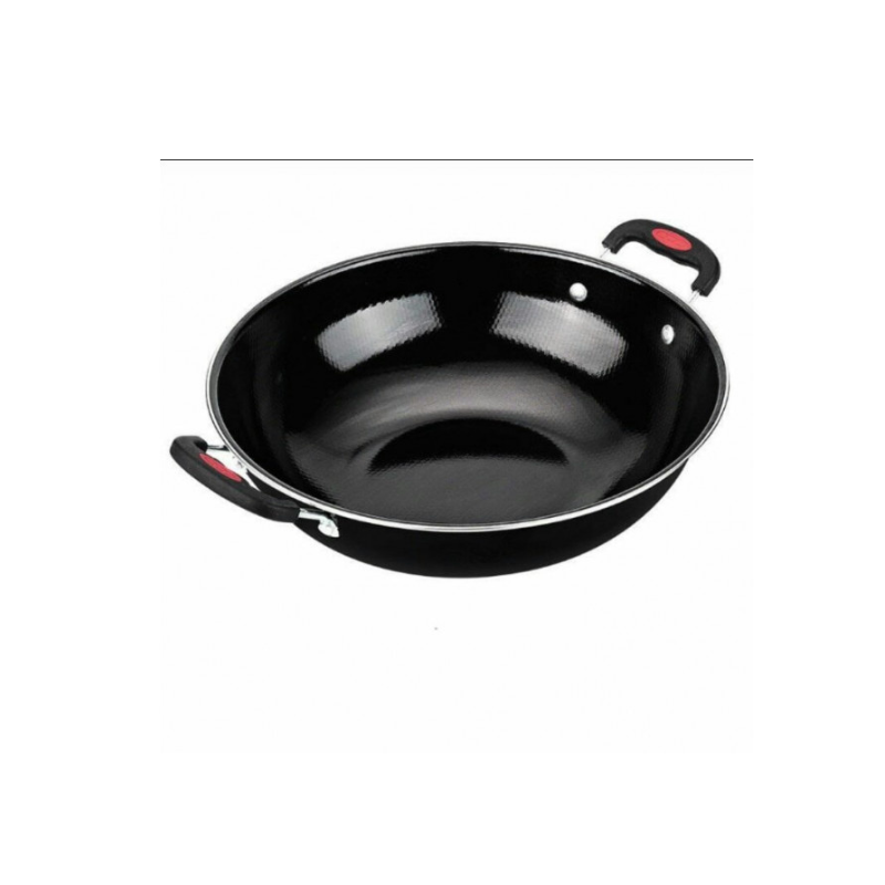 Jual [100% ORIGINAL] WAJAN ENAMEL KUPING MARBLE TEFLON 34CM ...