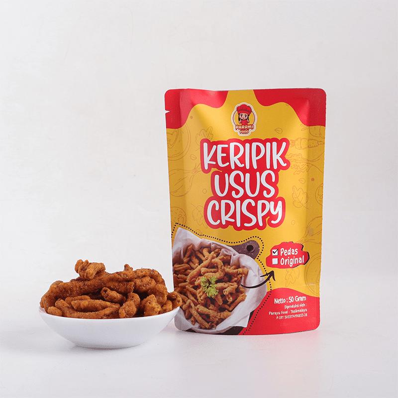Jual Parayu Food - Kripik Usus Crispy Kripsus Keripik Usus Ayam Original Pedas | Shopee Indonesia