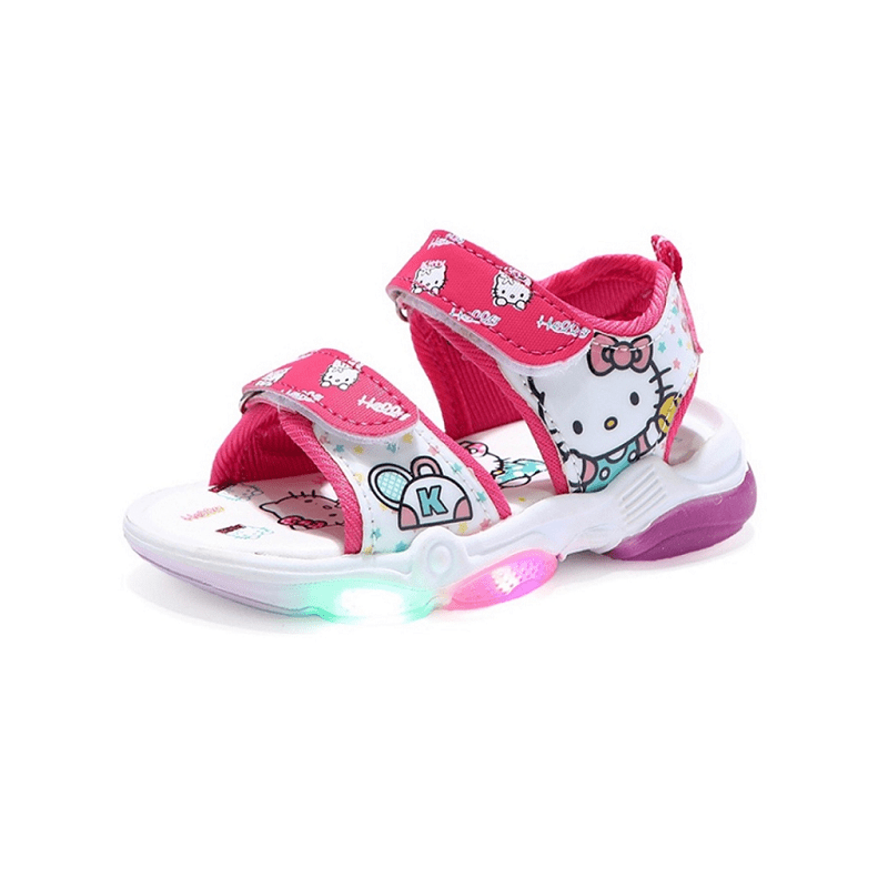 Jual MJSC - Sandal Sendal Anak Led Motif Hello Kitty 002 Untuk Anak ...