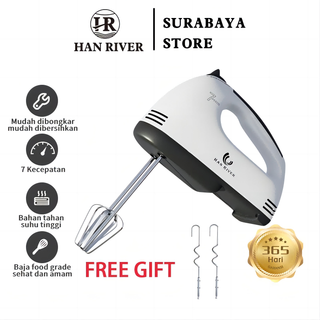 Jual HAN RIVER Mixer hand mixer HRDDQ01WT / Pengocok Telur Elektrik ...