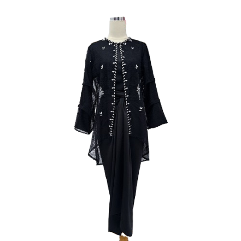 Jual Oneset Clarisa Outer Brokat Premium - Outfit Kondangan Rok lilit ...