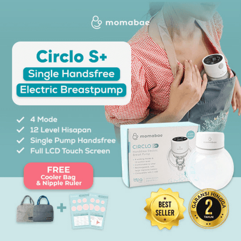 Jual Momabae Circlo S Handsfree Breast Pump Free Cooler Bag Pompa