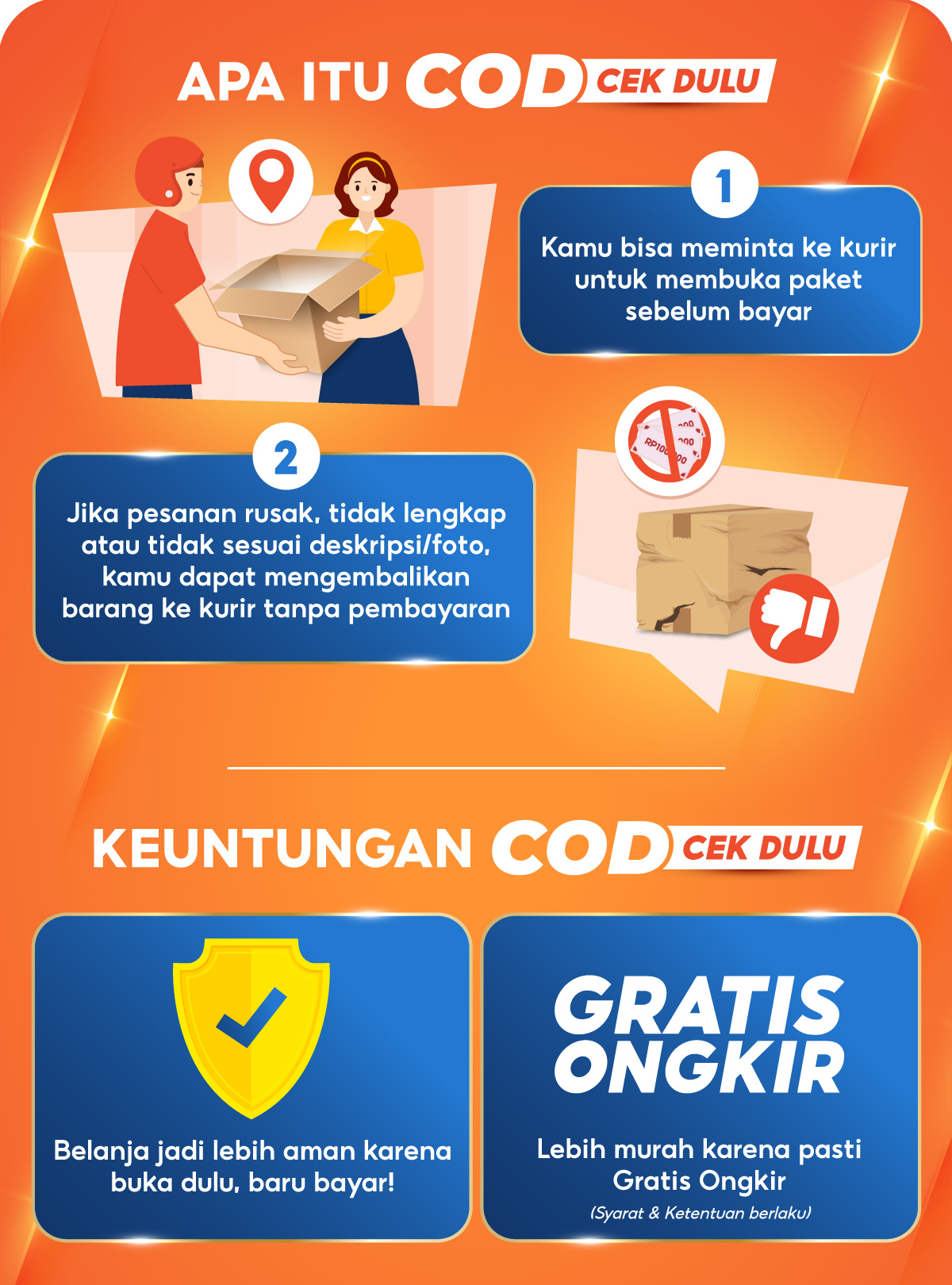 Shopee COD Cek Dulu | Buka Paket & Cek Dulu, Baru Bayar!