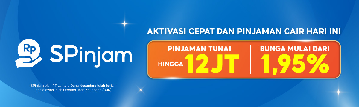 Pinjaman Online Resmi, Cicilan S/D 12 Bulan | SPinjam