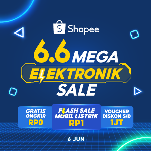 Puncak Promo 6.6 | Shopee 6.6 Mega Elektronik Sale