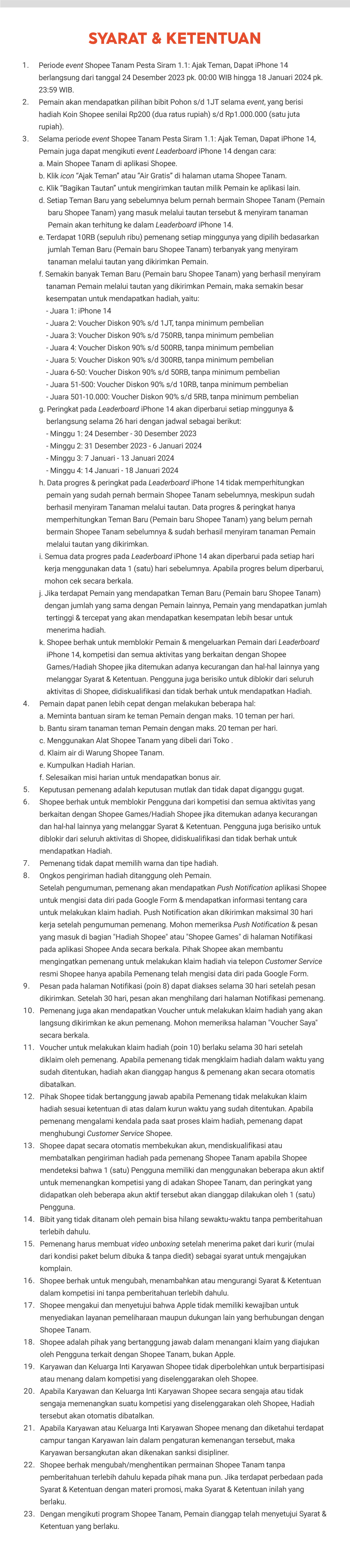 Main Shopee Tanam | Shopee Indonesia