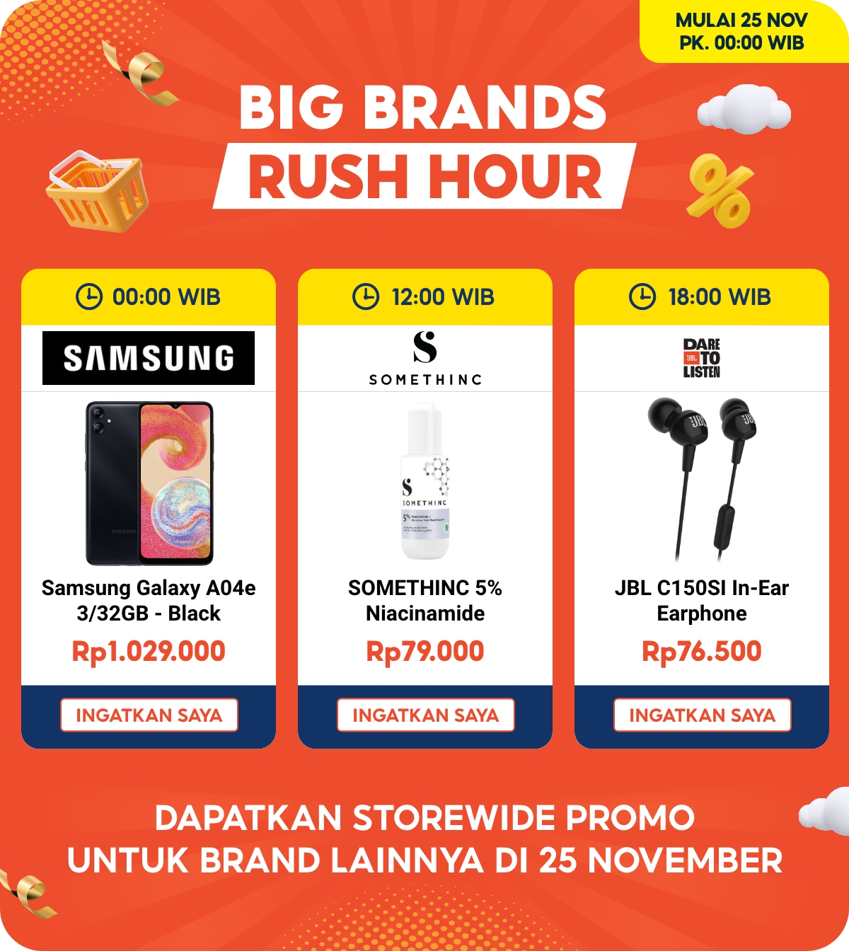 Promo Gajian Sale Shopee | 20-25 November 2023