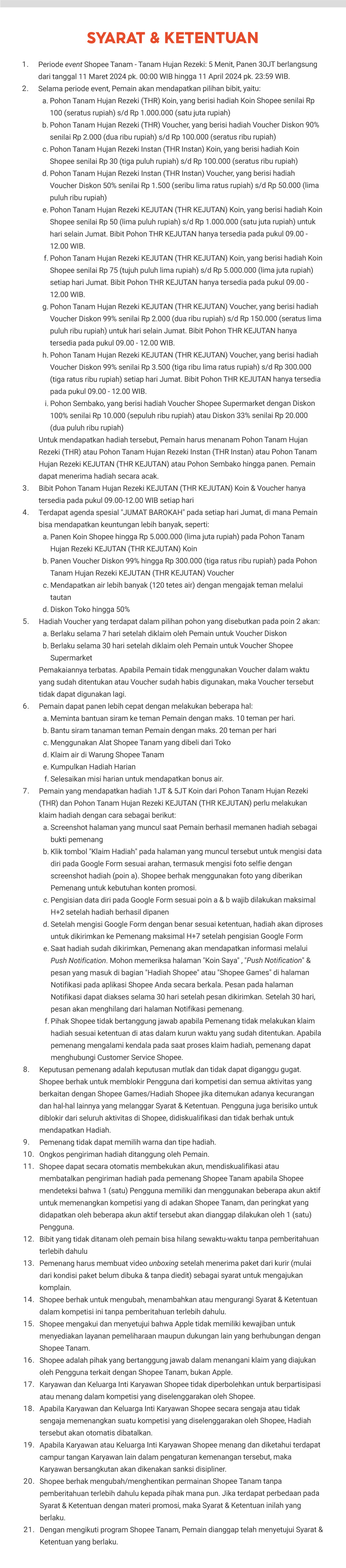 Main Shopee Tanam | Shopee Indonesia