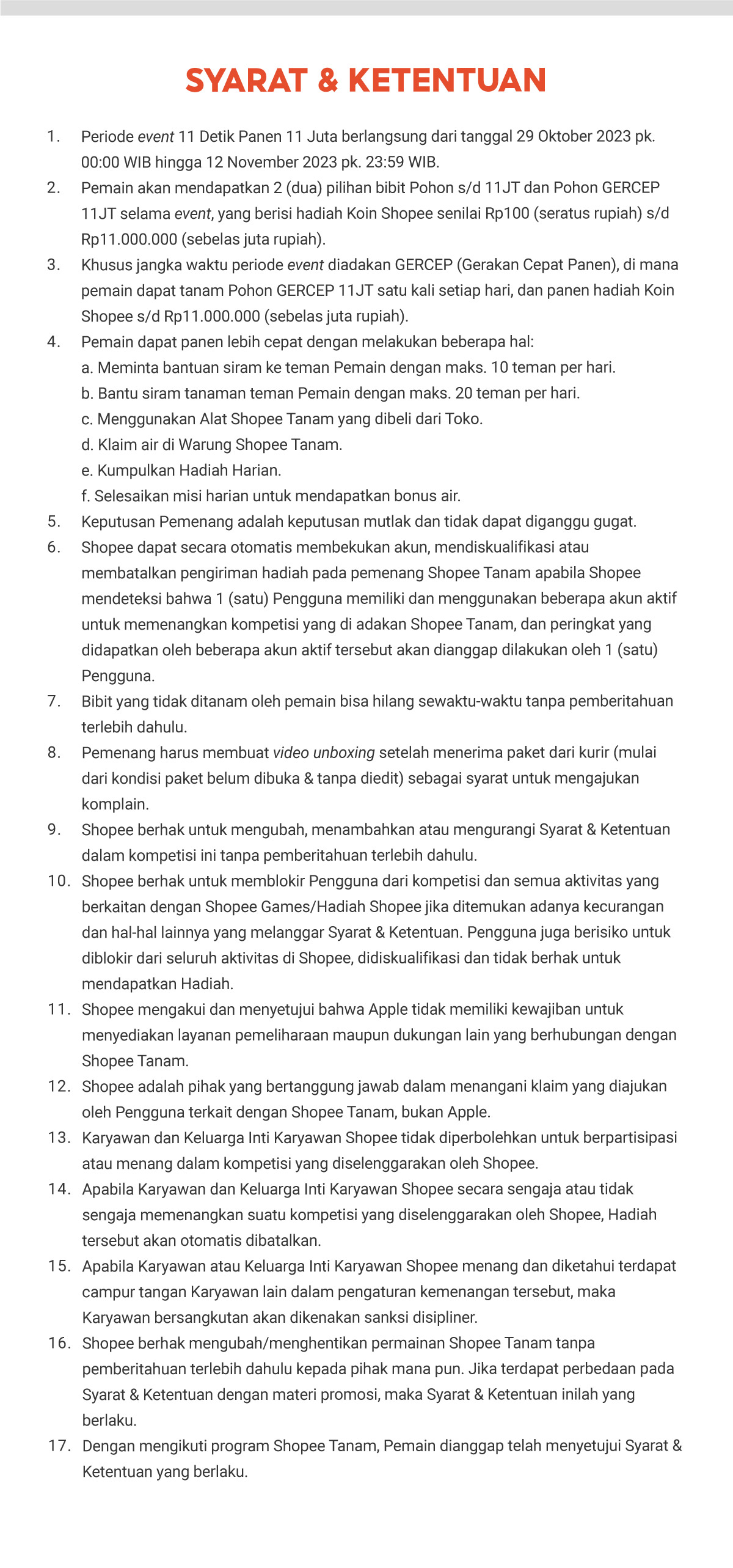 Main Shopee Tanam | Shopee Indonesia